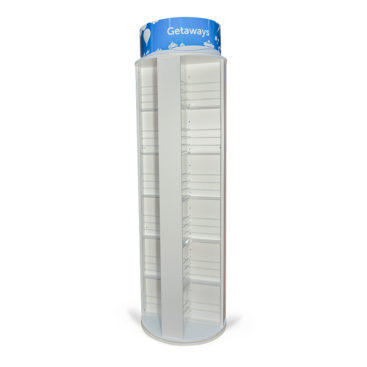 Rotating Literature Display Stand - 48 Pockets | Great Display Company