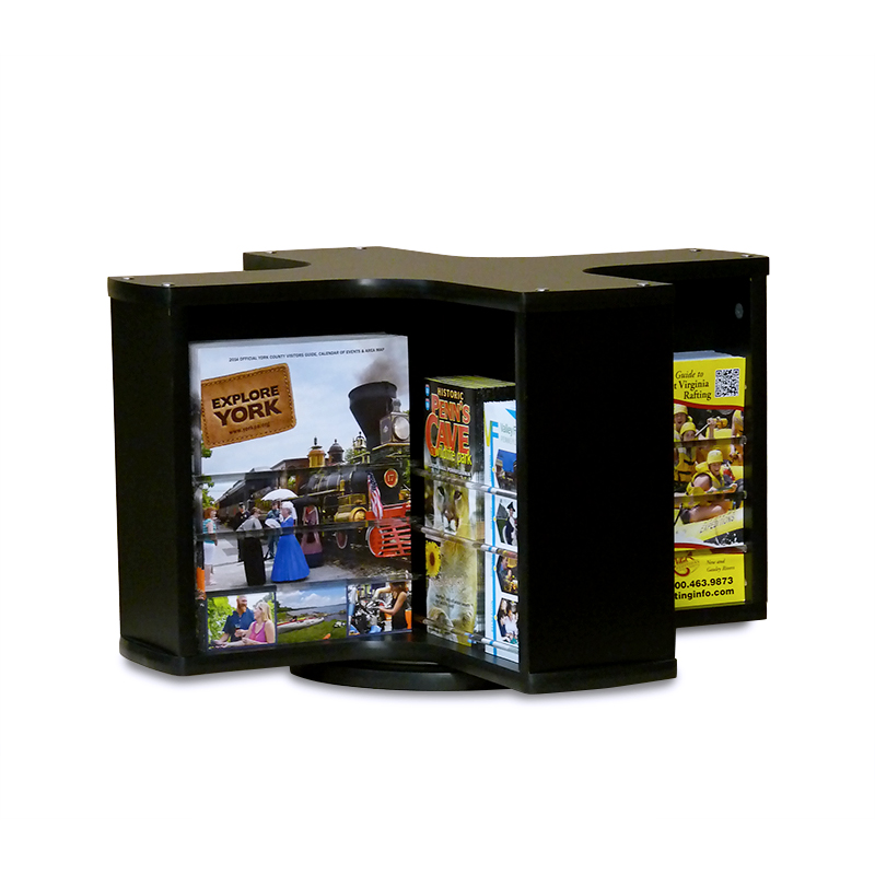 Countertop Spinning Literature Rack - 8 Pockets | Great Display Company
