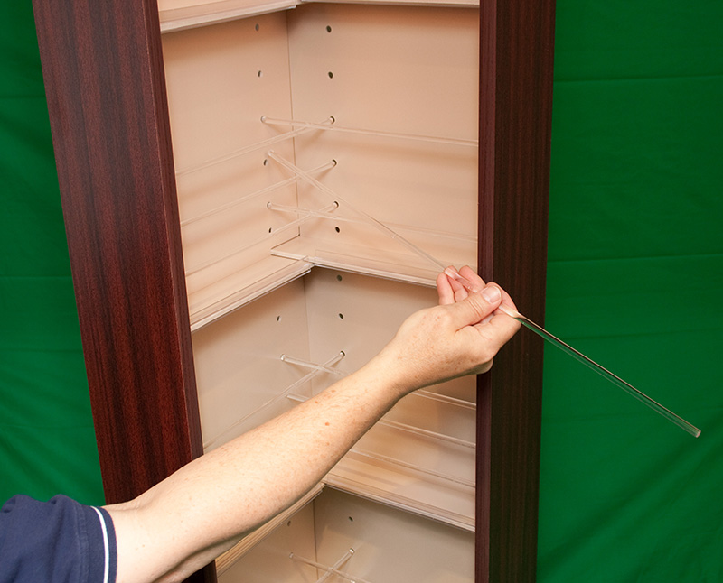 Replacement Retaining Rods for Literature Racks - Set of 8 | Great ...