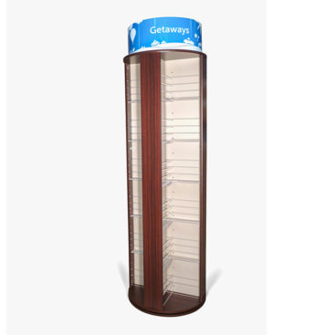 Rotating Literature Display Stand - 48 Pockets | Great Display Company